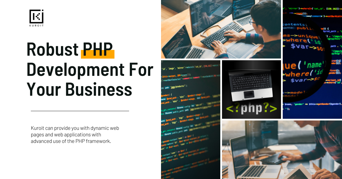 Custom PHP Web Development Services in UK & USA | Kuroit